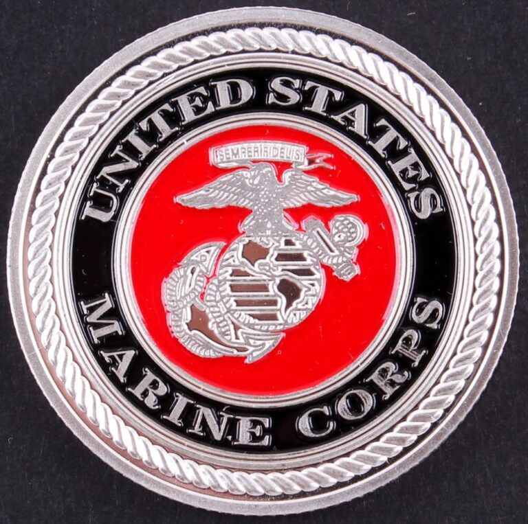 Marine Challenge Coins l Celebrate Achievement With Marine Coin
