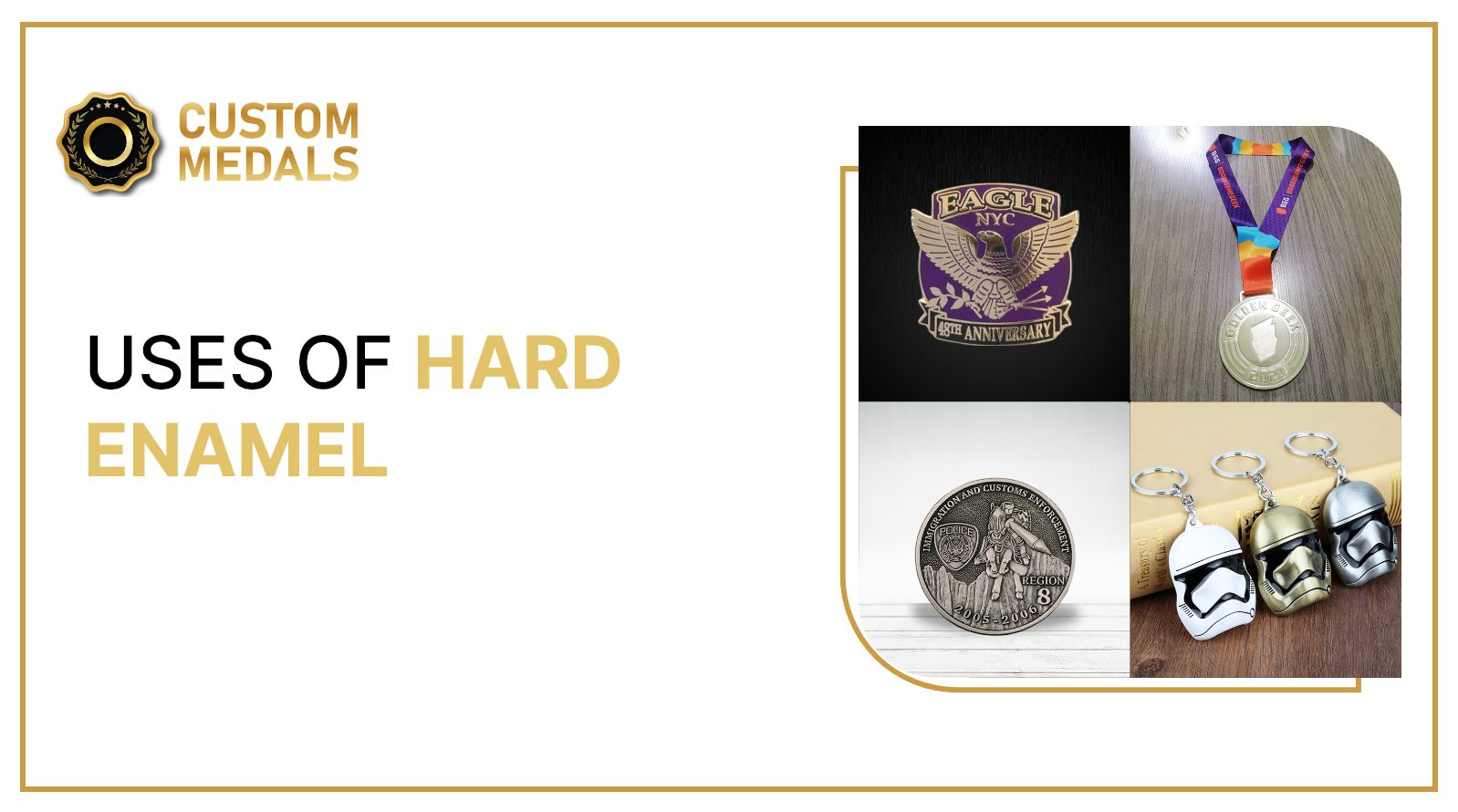 The Artistry of Hard Enamel: Production & Uses | Custom Medals