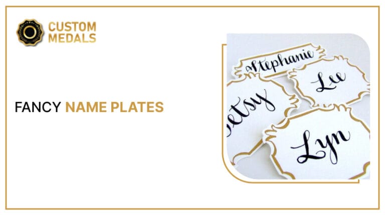 Unique Custom Name Plates: Express Your Identity | Custom Medals