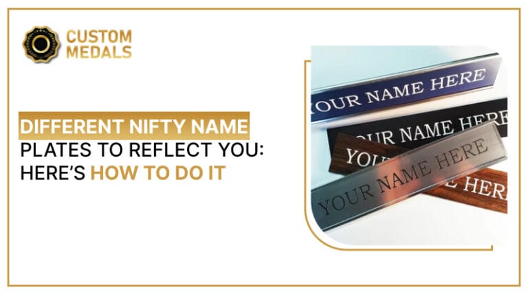 Unique Custom Name Plates: Express Your Identity | Custom Medals